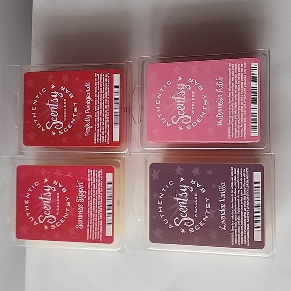 Scentsy | Other | New Set Of 4 Scentsy Authentic Scentsy Wickless ...
